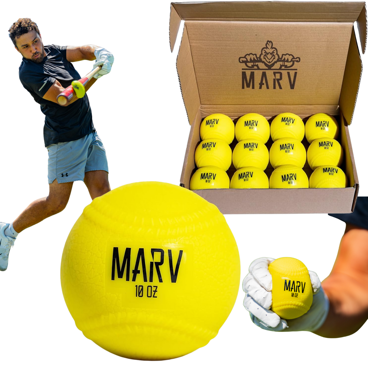 MARV BALLS - HITTING SET – Marv Training
